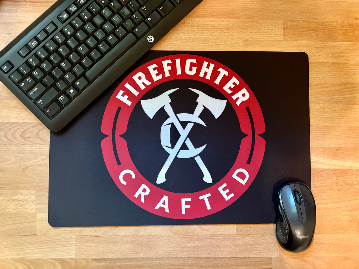 Firefighter Crafted Table Mat
